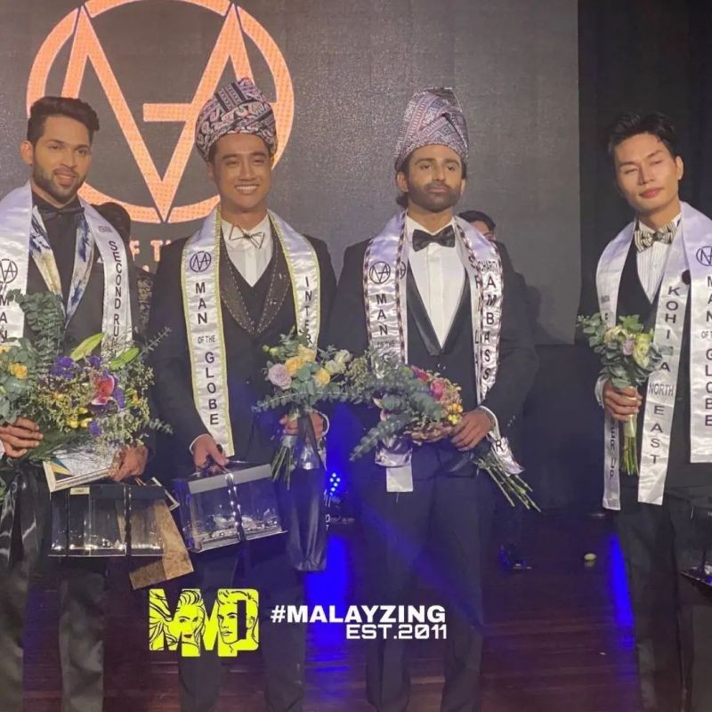 Naga model Merenzungba Longkumer at the Man of The Globe International 2022 pageant in Cambodia ...